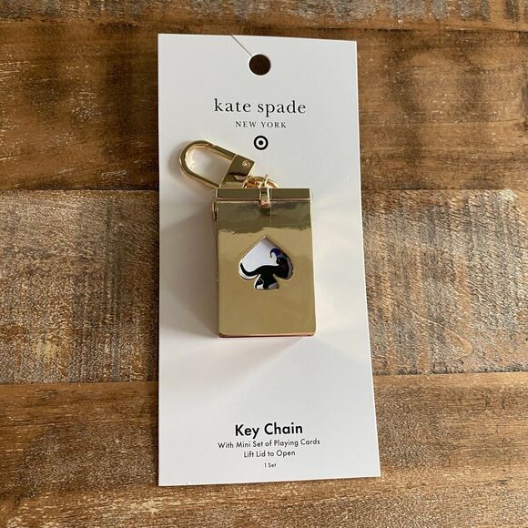 kate spade | Accessories | Mini Deck Of Cards Bag Charm Keychain Kate ...